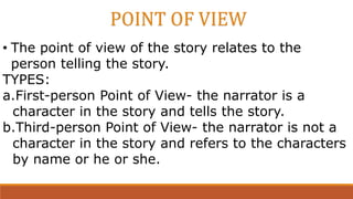 Elements of prose | PPTX