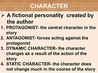 Elements of prose | PPTX