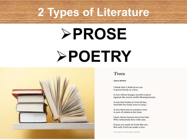 Elements of prose | PPTX | Fiction | Books and Literature