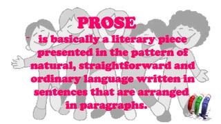 Elements of Prose for English Grade Nine | PPTX