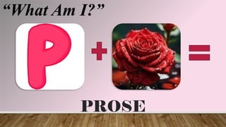 Elements of Prose: TYPES OF CHARACTER.pptx
