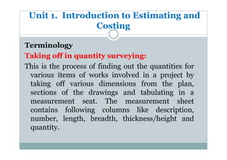 ELEMENTS OF QUANTITY SURVEYING UPDATED.pdf