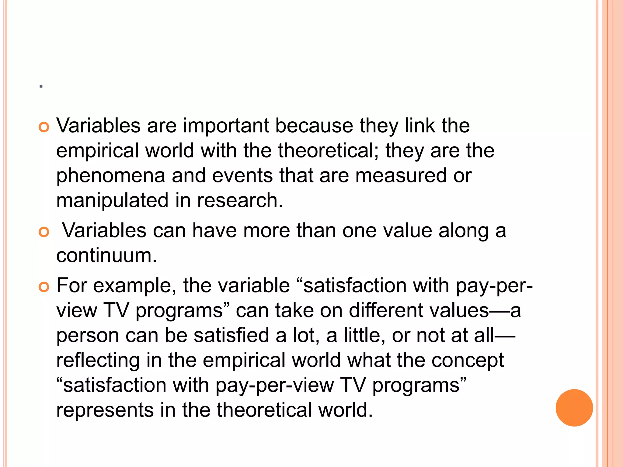 Elements of research | PPTX