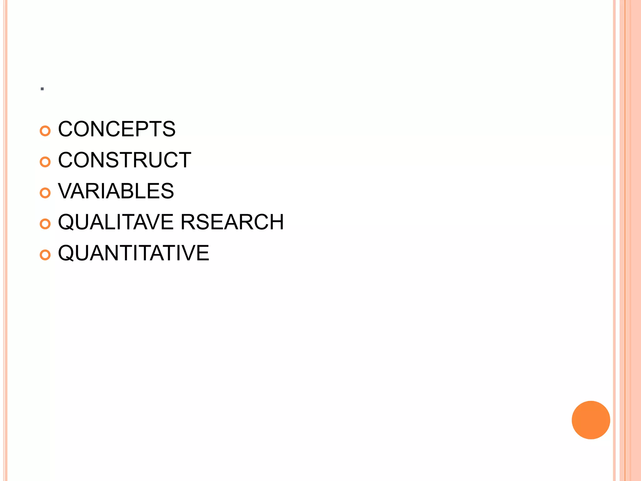 Elements of research | PPTX