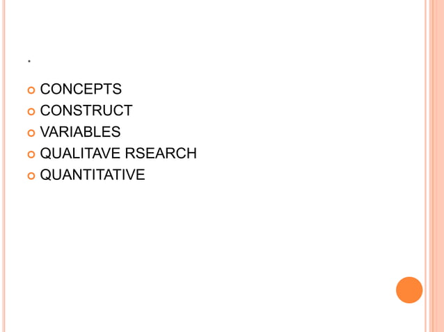 Elements of research | PPTX