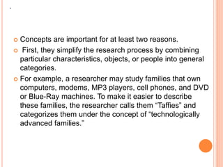 Elements of research | PPTX