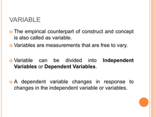 Elements of research | PPTX