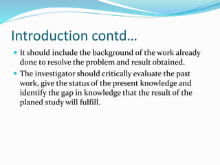 Elements of research | PPTX