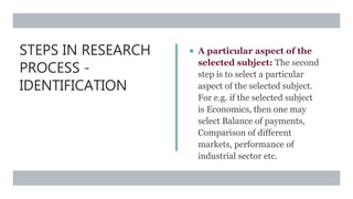 Elements of research methodology | PPTX
