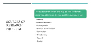 Elements of research methodology | PPTX