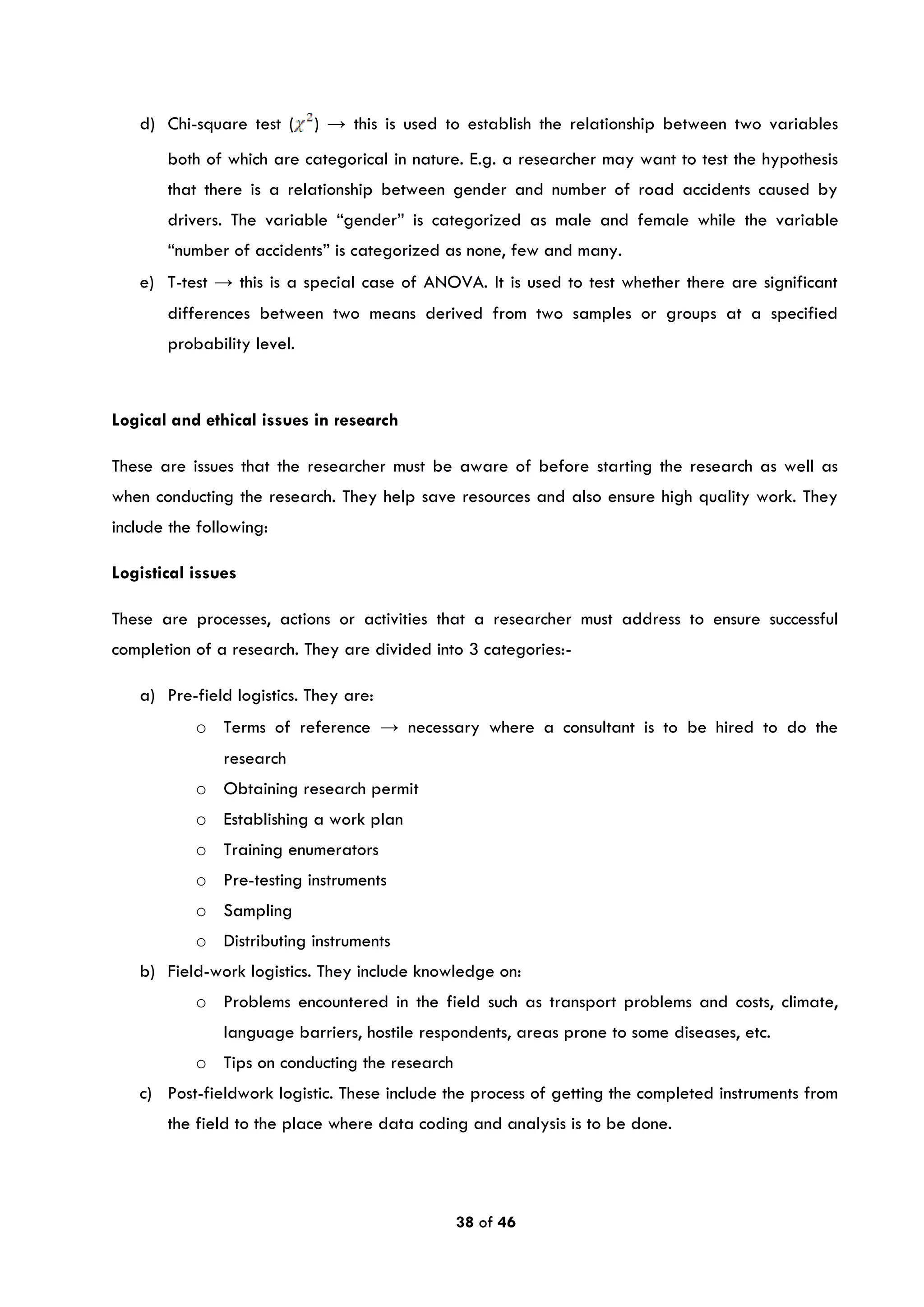 Elements of research methods | PDF