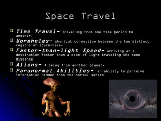 Elements of sci fi | PPT