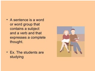 Elements of sentence | PPT