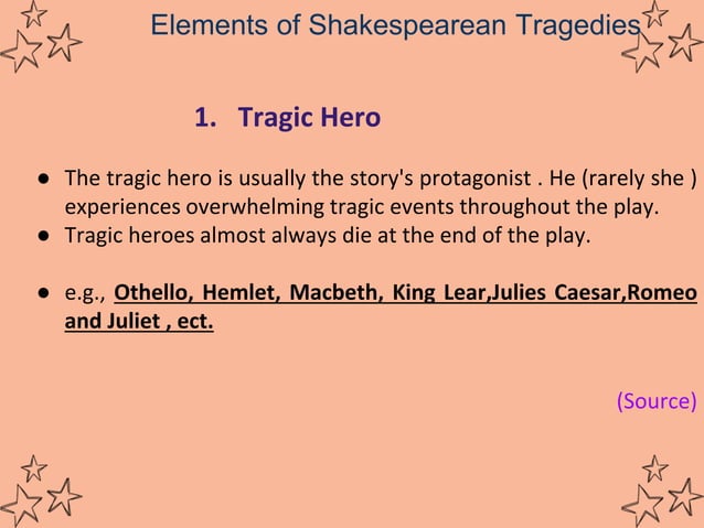 Elements of Shakespearean Tragedy with refference to his famous works .pptx