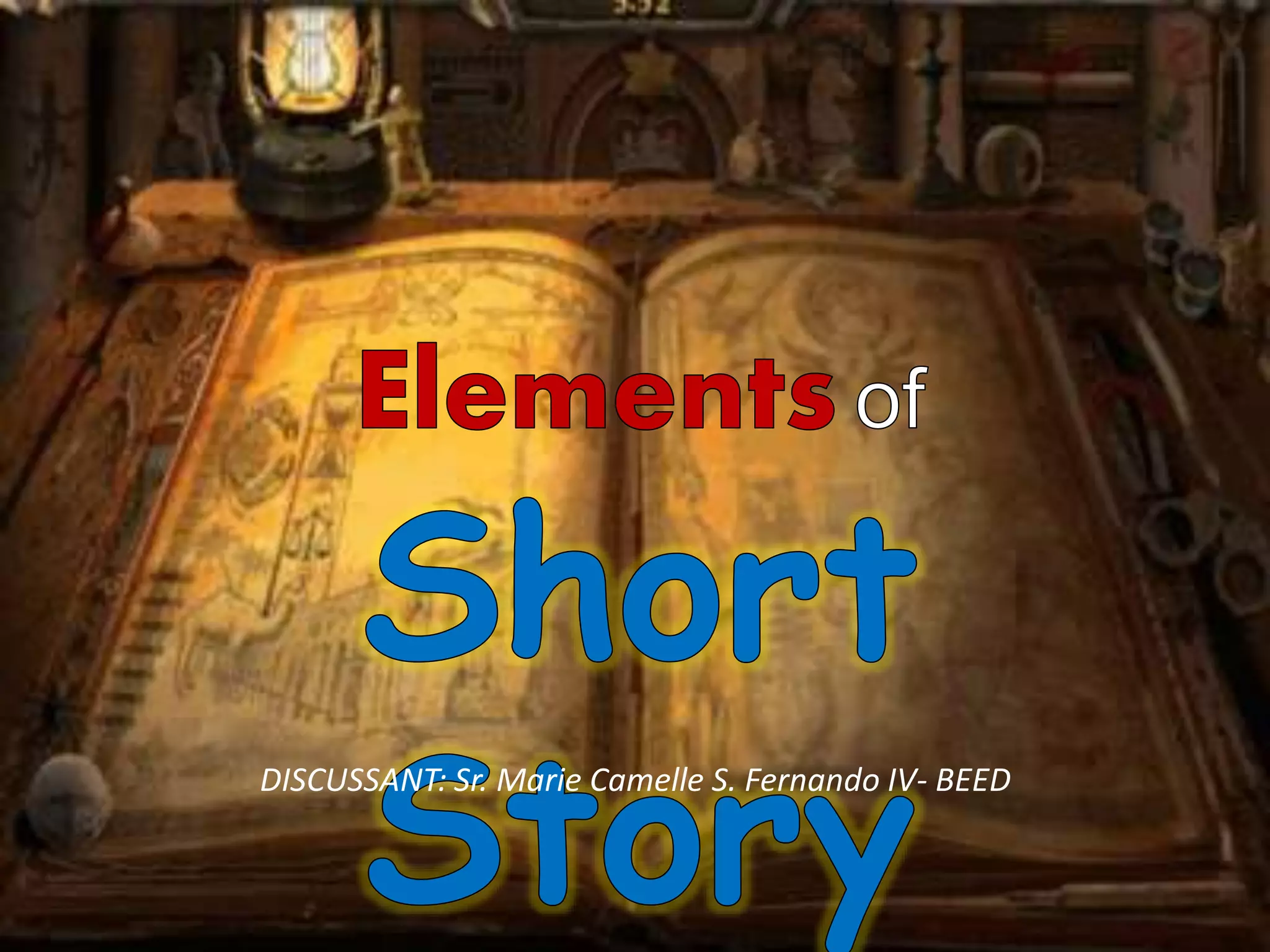 Elements of Short Story | PPTX
