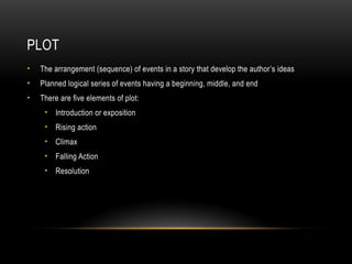Elements of Short Stories Elements of Short Stories | PPT