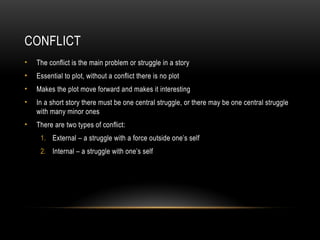 Elements of Short Stories Elements of Short Stories | PPTX