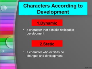 Elements of short story | PPT | Drama | Genres