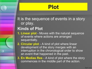 Elements of short story | PPT | Drama | Genres