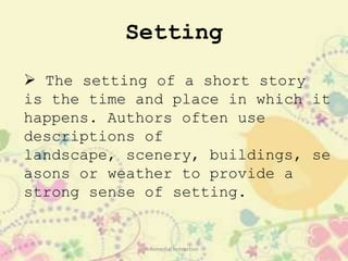 Elements of short story | PPT