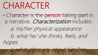 Elements of short story | PPTX