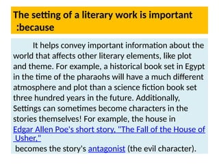 Literary analysis - Elements of Short story.pptx