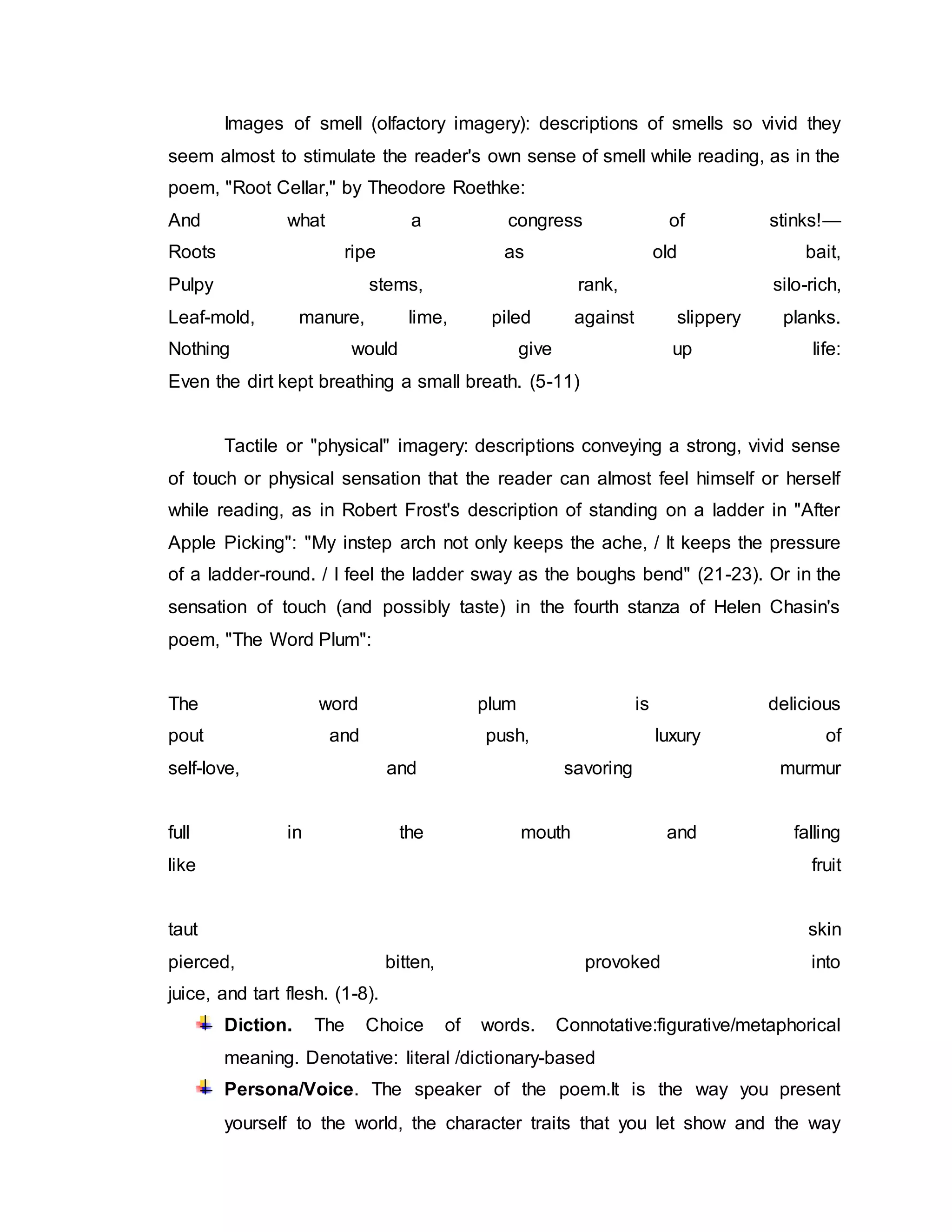 E lements of short story, drama and poetry | DOCX