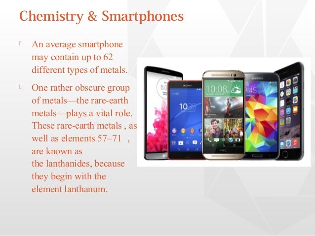 Elements of smartphones