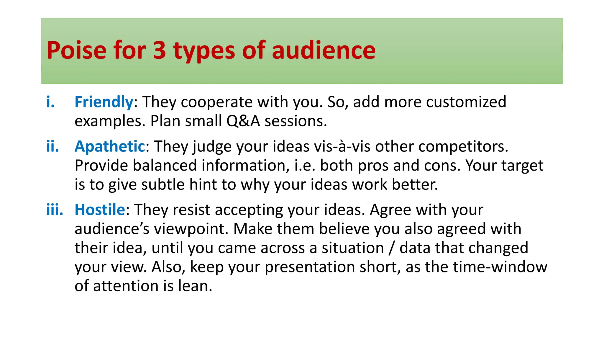 Elements of Speech Delivery: Passion, Poise and Illustration.pptx ...