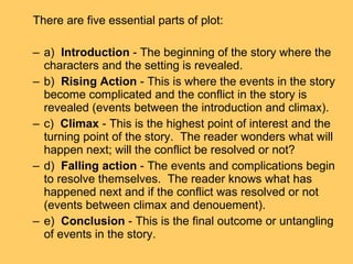 Elements of Story | PPT