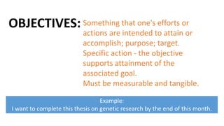 Elements of strategic planning | PPTX