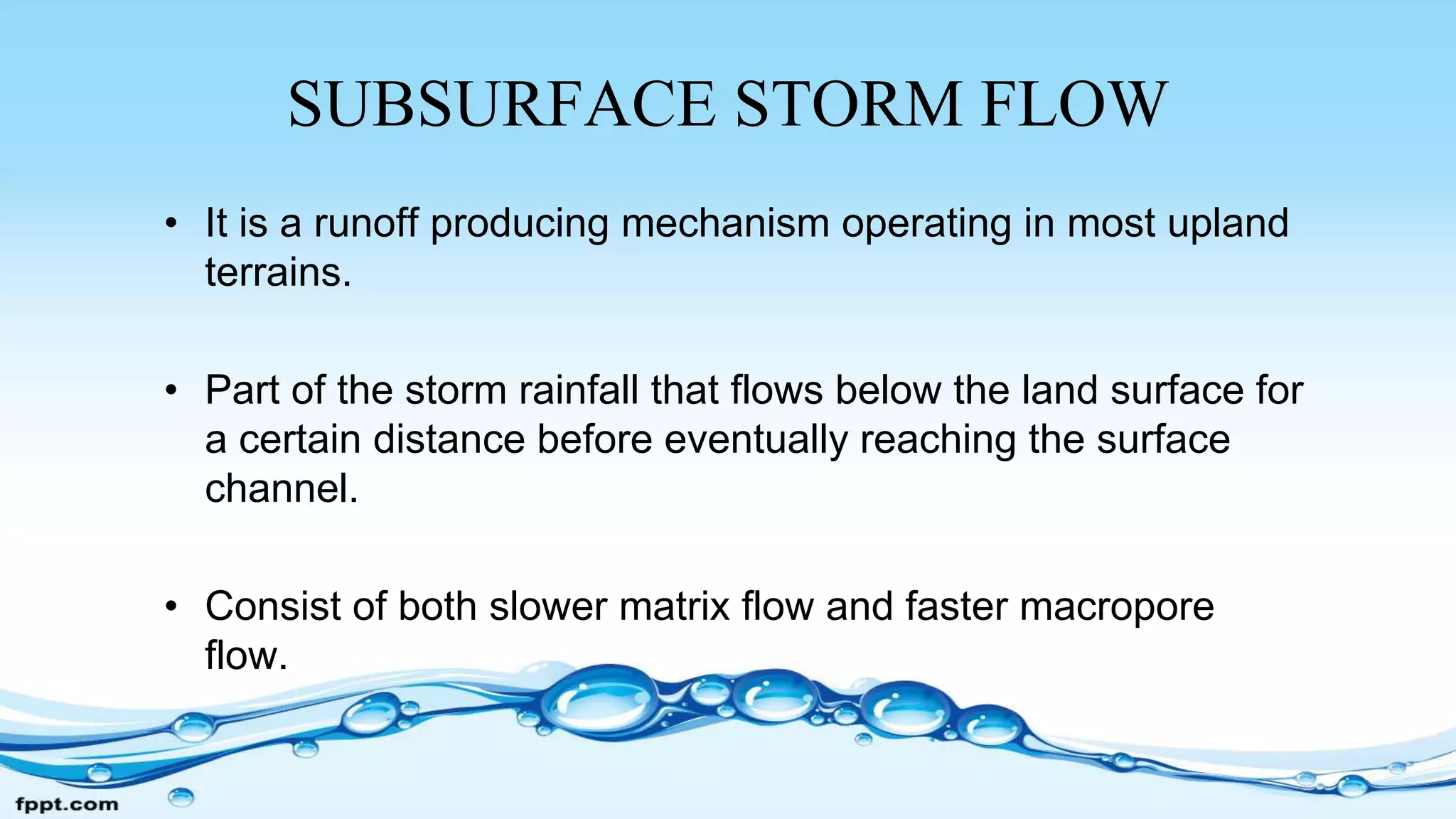 Elements of surface hydrology by Akshay D Raut | PPTX