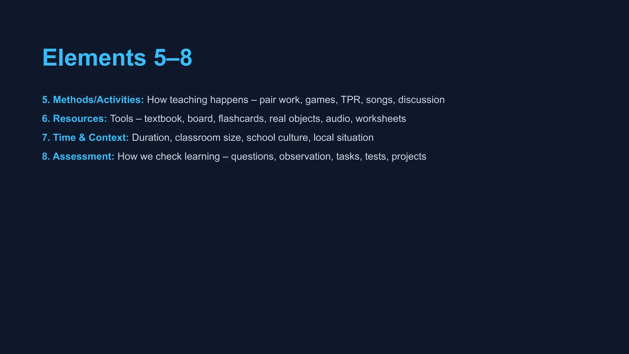 Elements of Teaching-Learning Proce.pptx