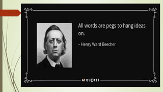 Elements of text lexis analysis | PPTX