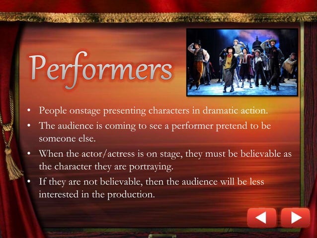 Elements of Theater | PPTX