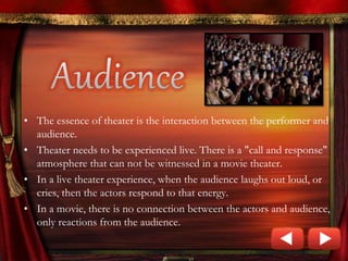 Elements of Theater | PPTX