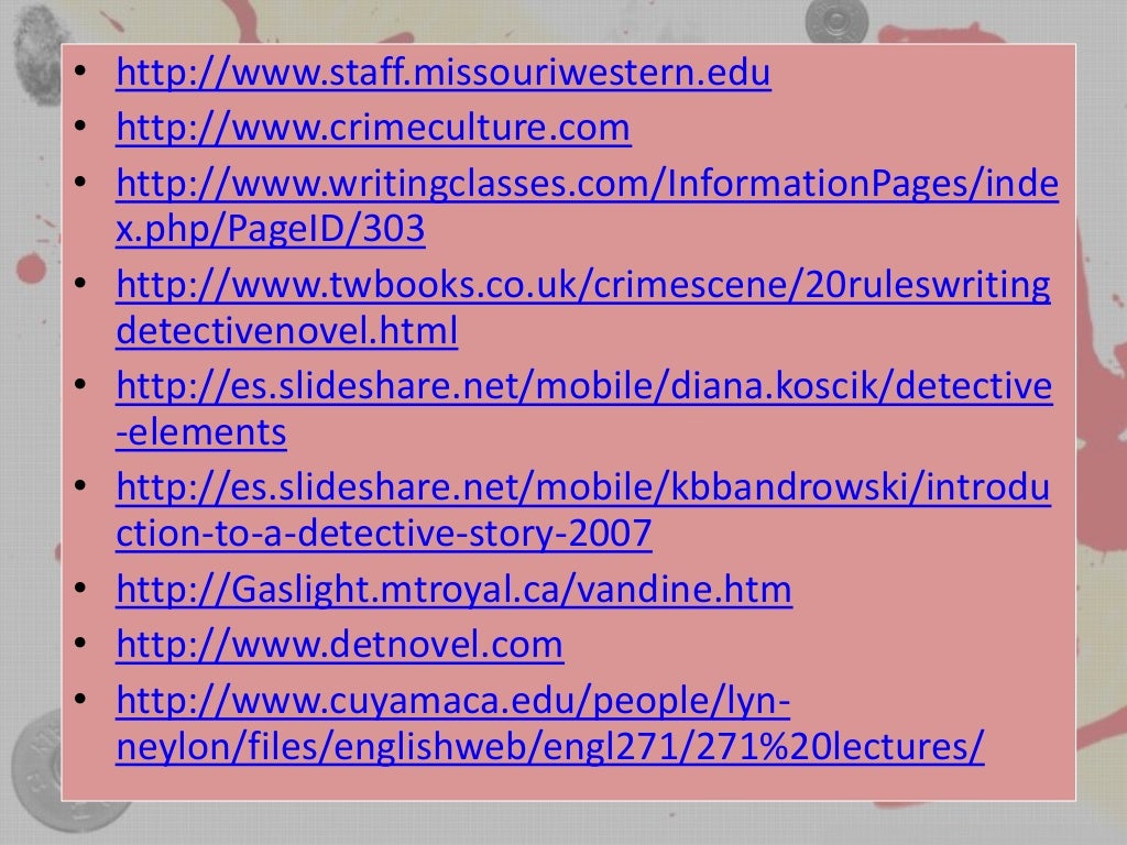 Elements Of The Detective Story elements-of-the-detective-story