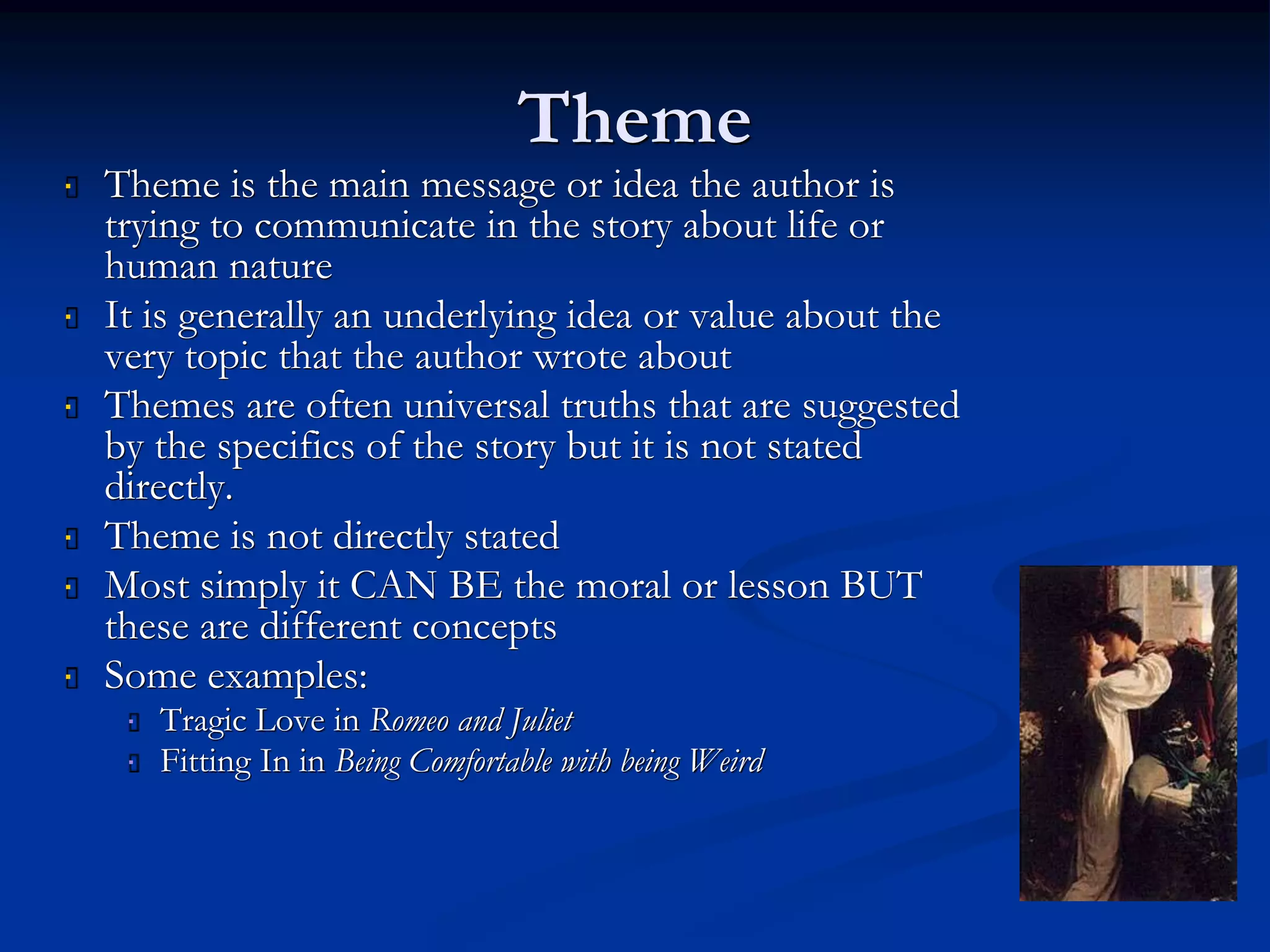 Elements of the Short Story | PPTX