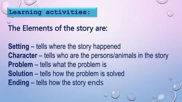 Elements of the Story Grade 2.pptx