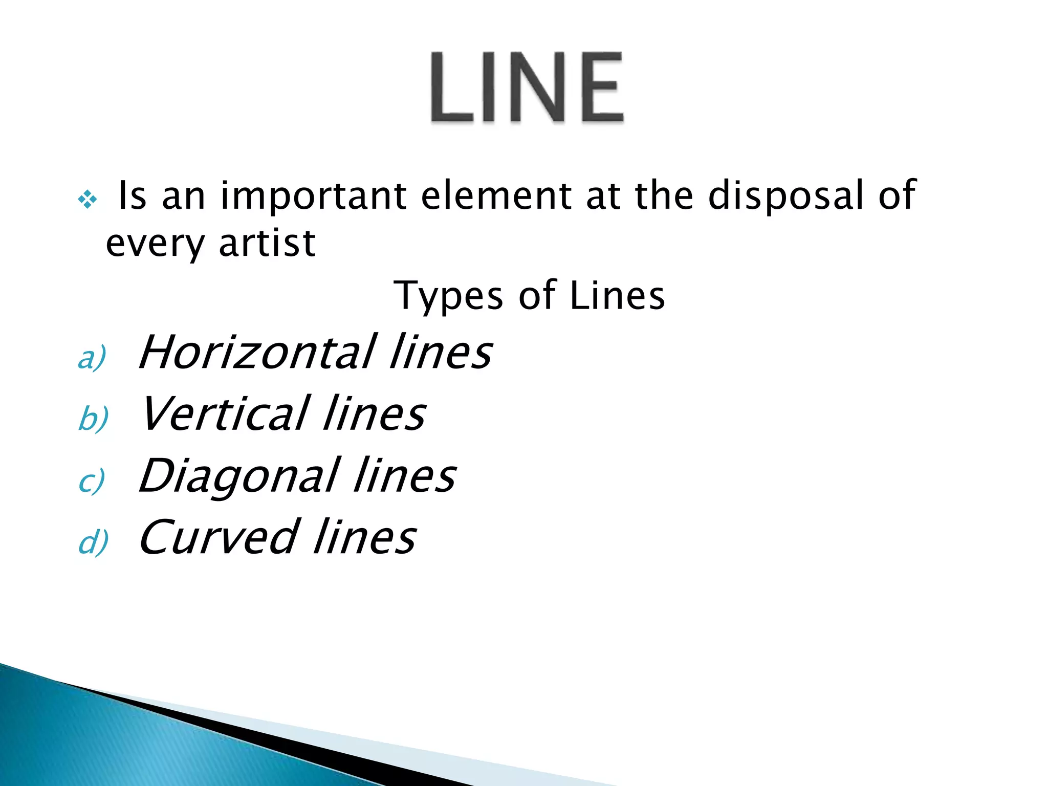 Elements of the visual arts | PPT