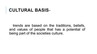 Elements of trends | PPTX