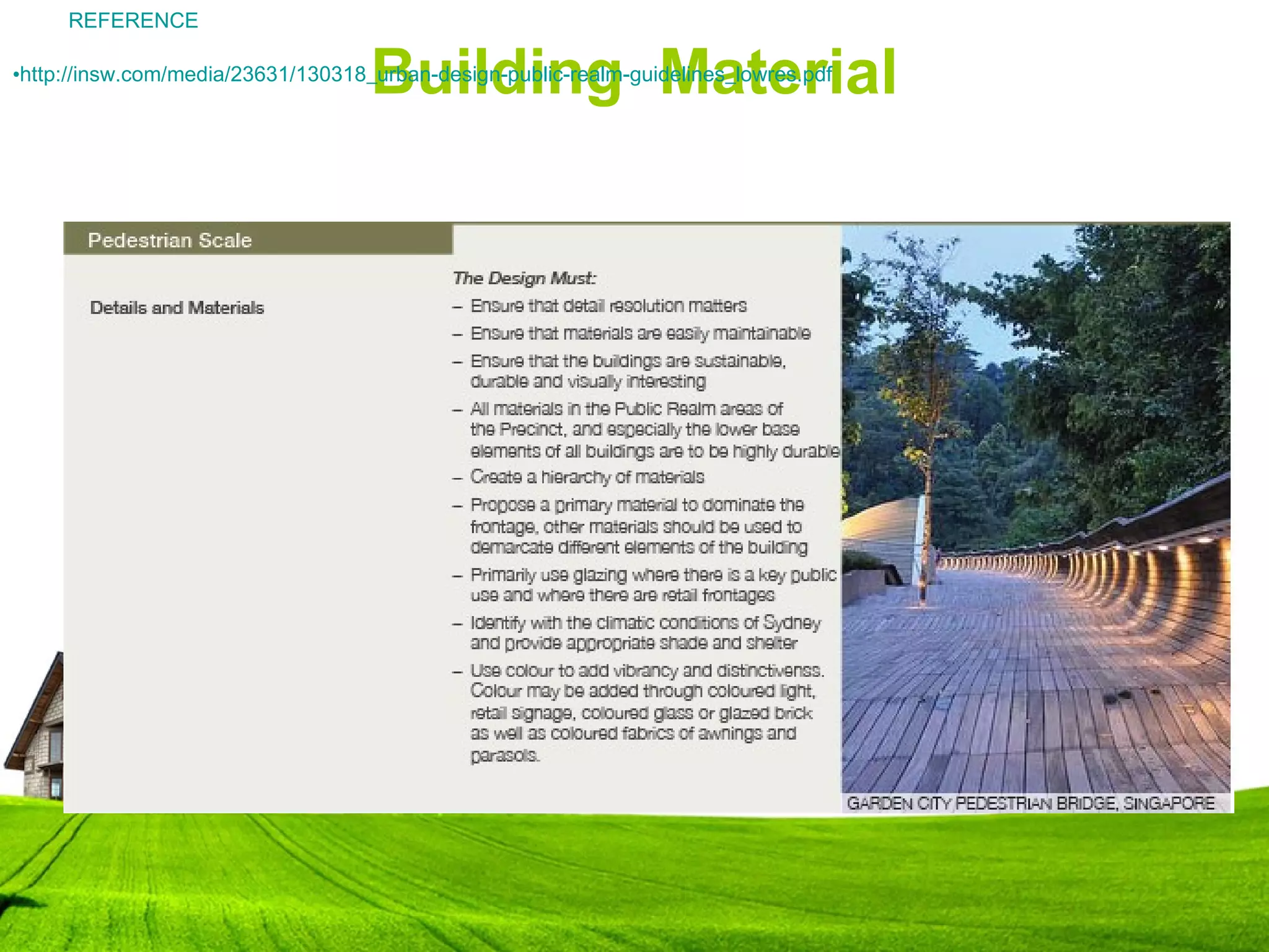 Elements of urban design | PPT