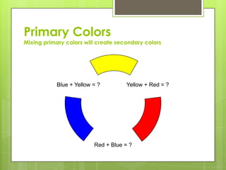 Elements of visual art | PPTX