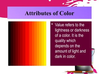 Elements of Visual Arts (Contemporary Philippine arts) | PPT