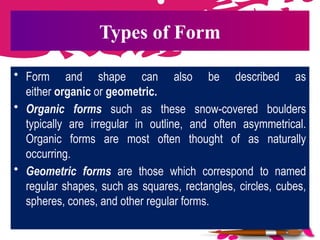 Elements of Visual Arts (Contemporary Philippine arts) | PPT