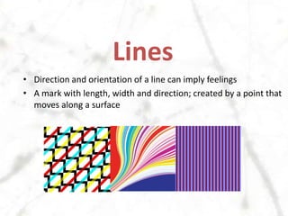 Elements of visual design | PPTX