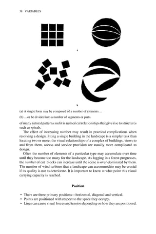 Elements of visual design in the landscape simon bell | PDF