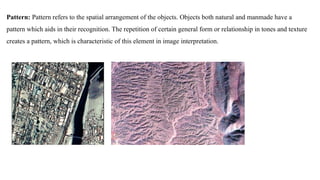 ELEMENTS OF VISUAL INTERPRETATION OF AIR PHOTOGAPHS AND SATTELITE ...