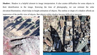ELEMENTS OF VISUAL INTERPRETATION OF AIR PHOTOGAPHS AND SATTELITE ...