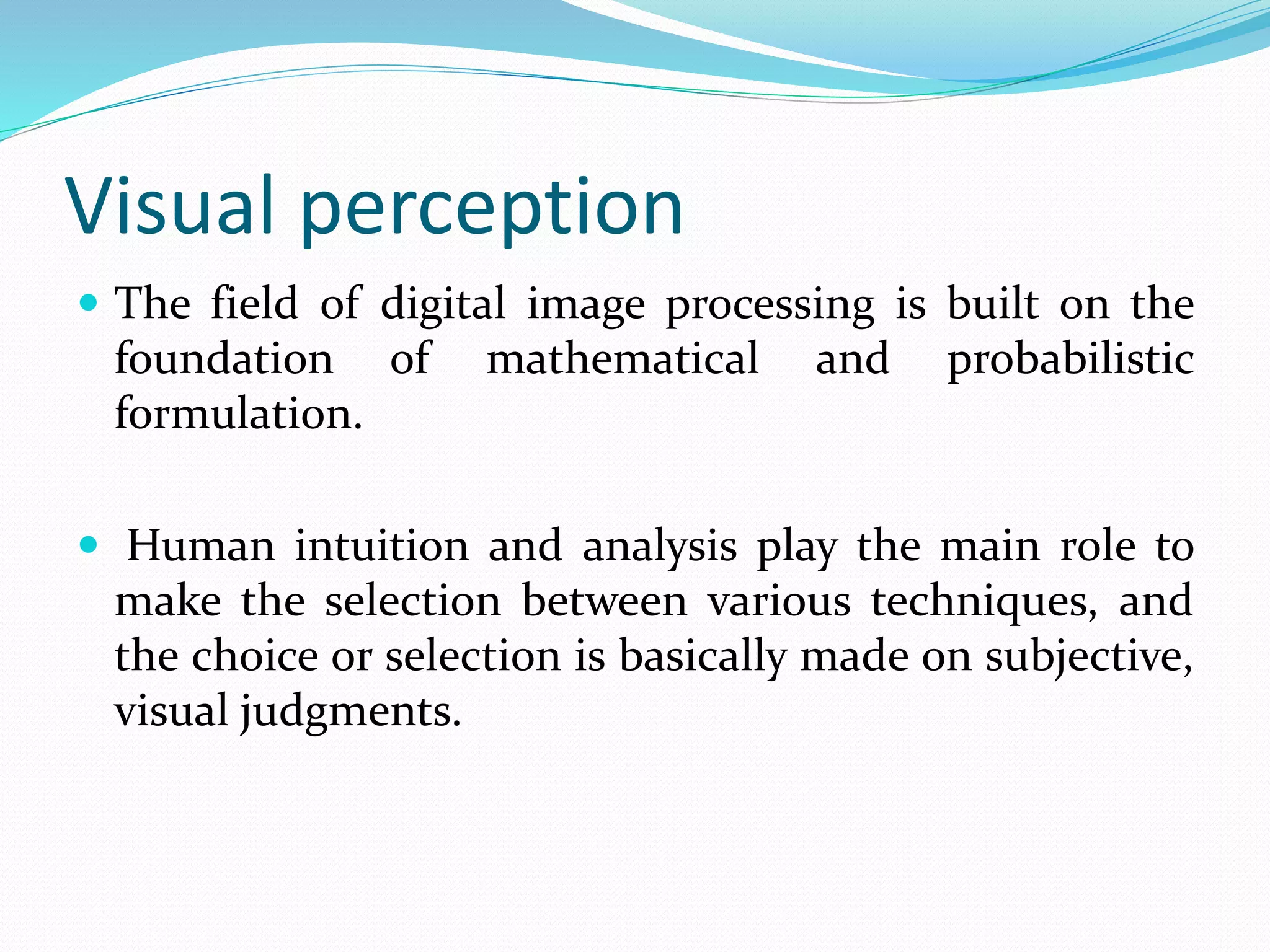 Elements of visual perception | PPTX